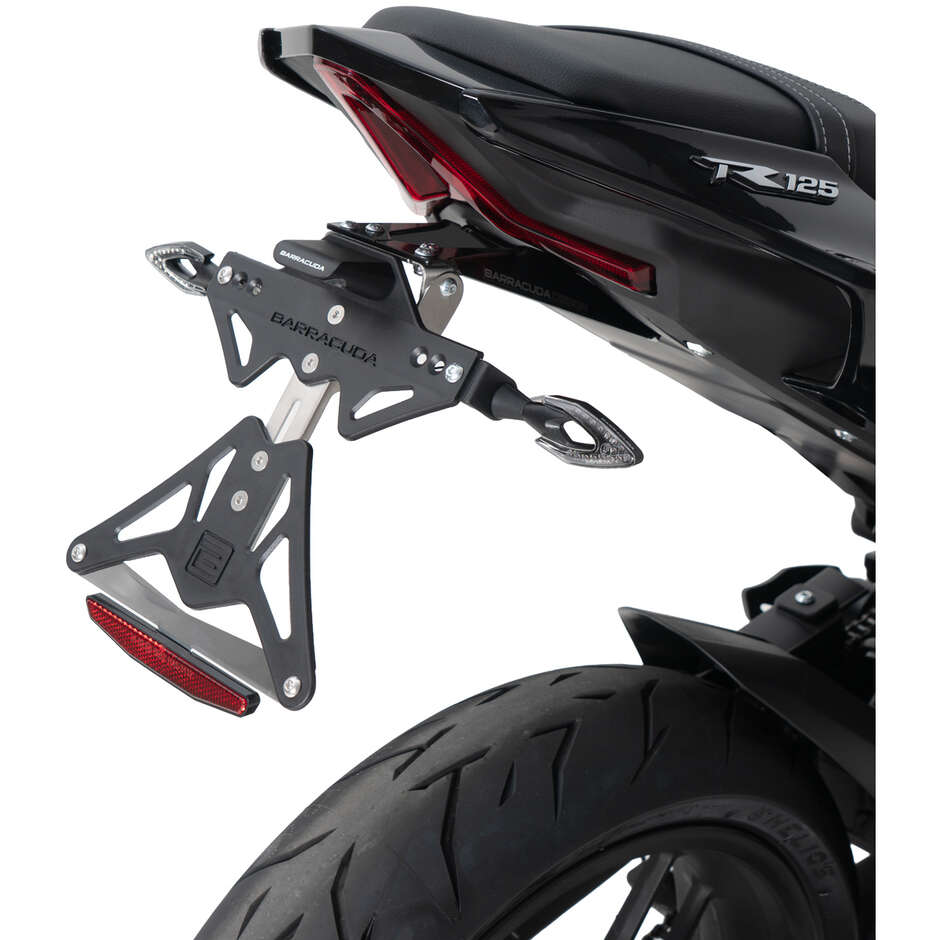 Barracuda Motorcycle License Plate Holder Specific for Voge BRIVIDO 125 ...