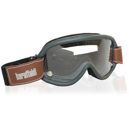Baruffaldi goggles Moto Supercompetition Custom Vintage Leather Black ...