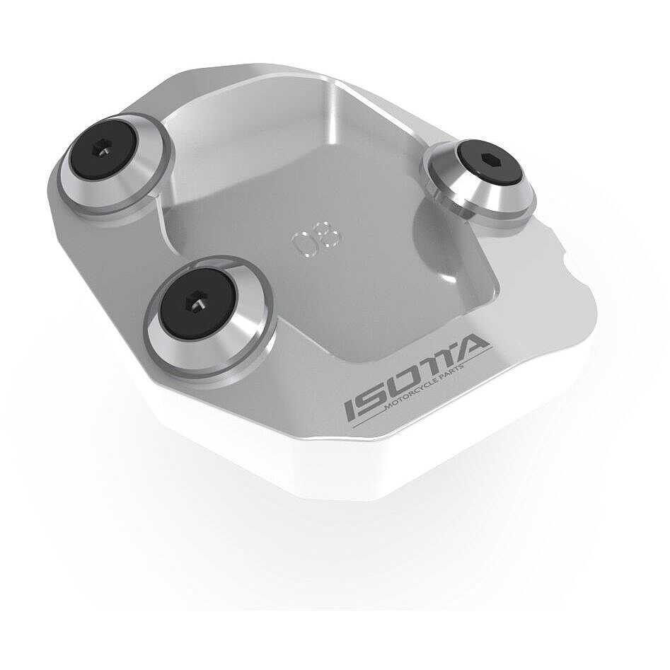 Base Appoggio Cavalletto Isotta per MOTO GUZZI V100 MANDELLO S Argento ...