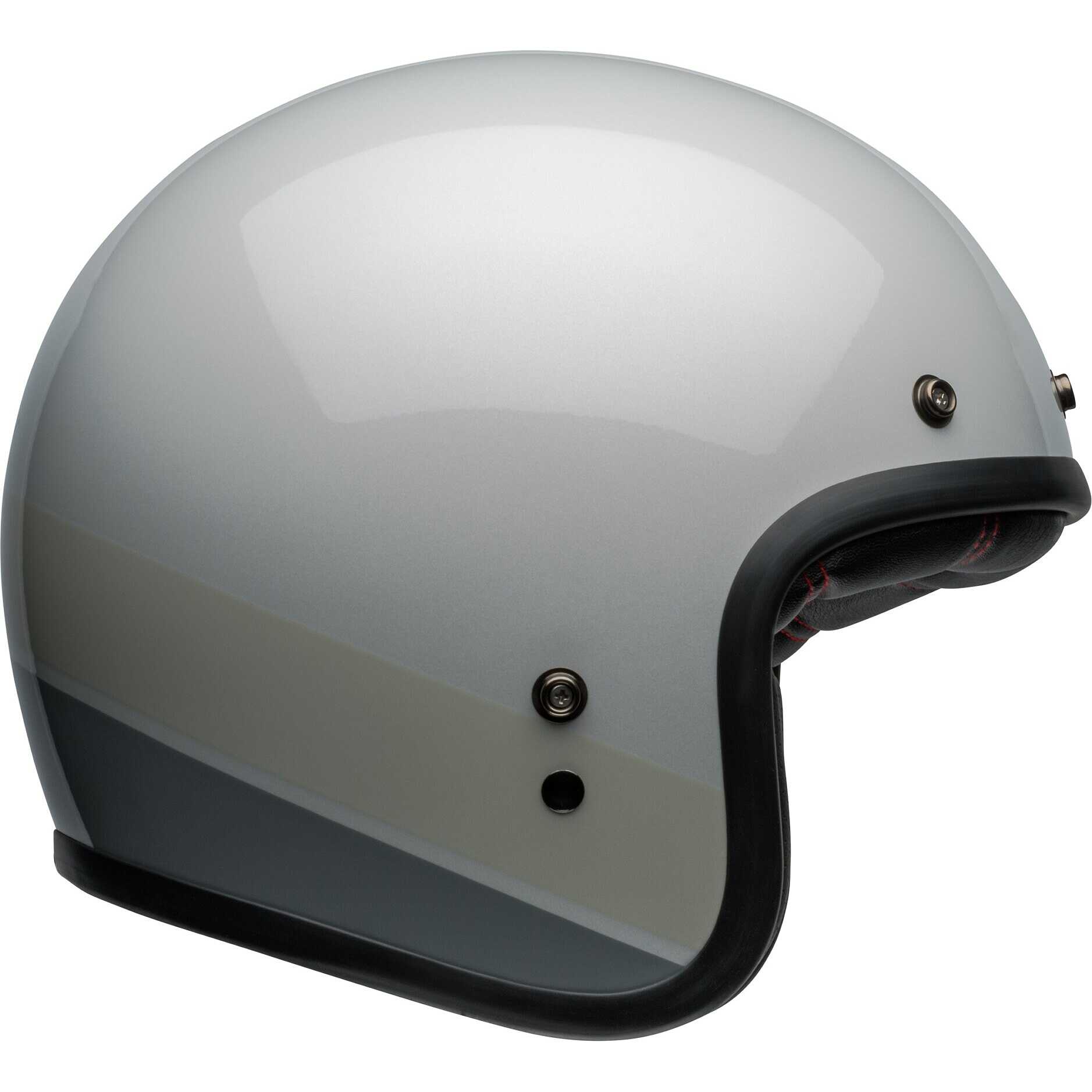 Bell CUSTOM 500 APEX FLAKE Cafe Racer Jet Motorcycle Helmet Glossy ...