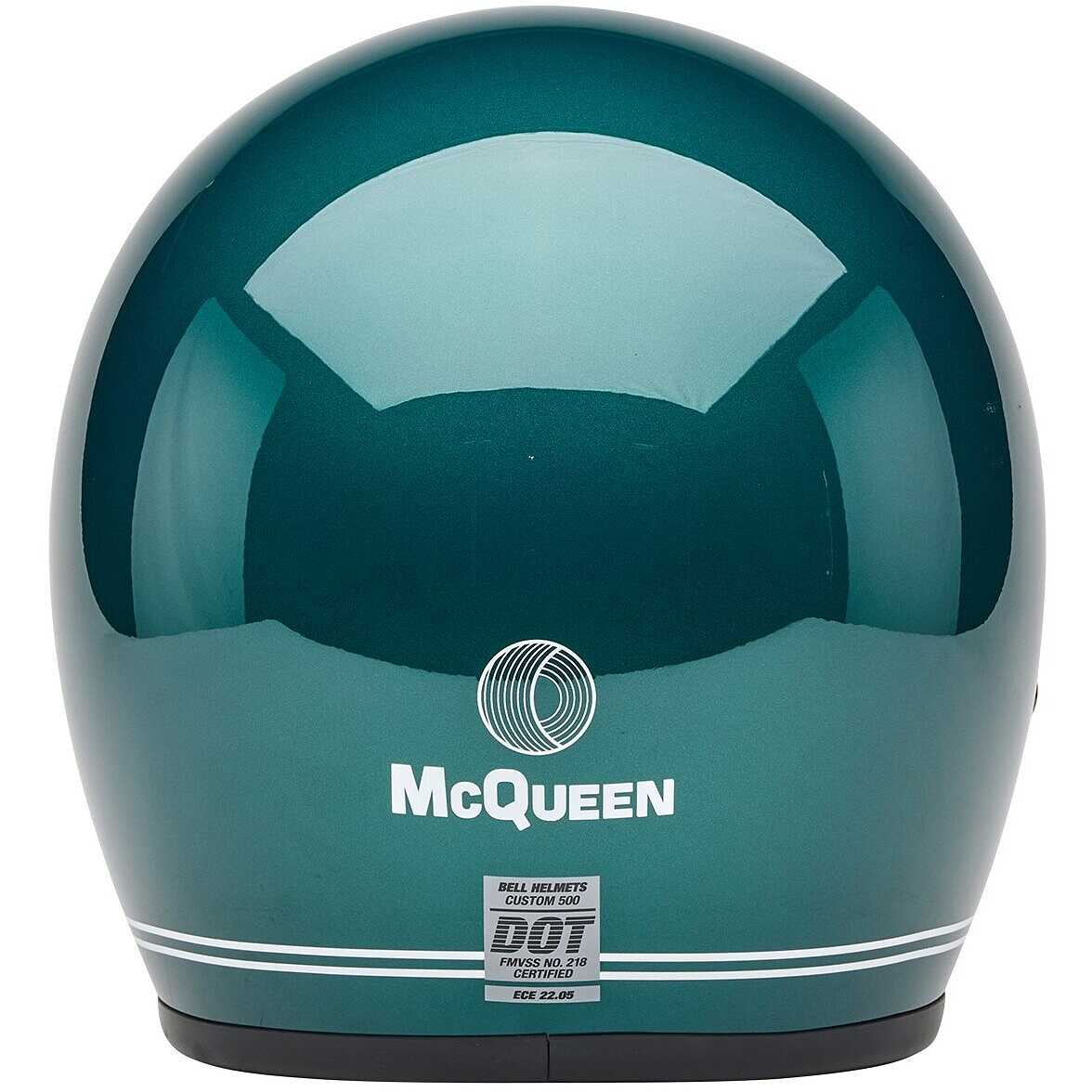 Bell CUSTOM 500 SMQ RIVERSIDE Jet Cafe Racer Motorcycle Helmet Metallic ...