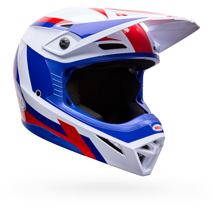 Bell MX-10 Mips DYNO Cross Enduro Motorcycle Helmet Red White For Sale ...