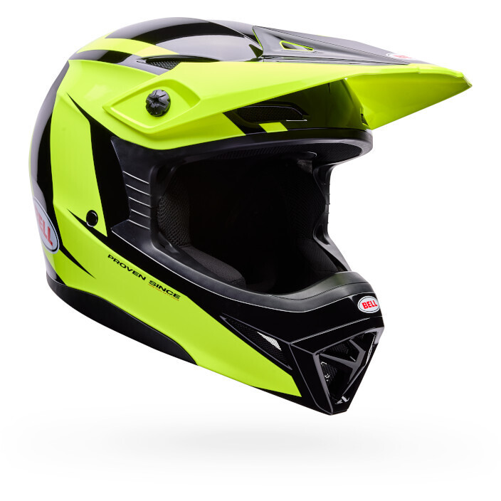 Bell MX-10 Mips Youth TALON Cross Enduro Child Motorcycle Helmet Yellow ...