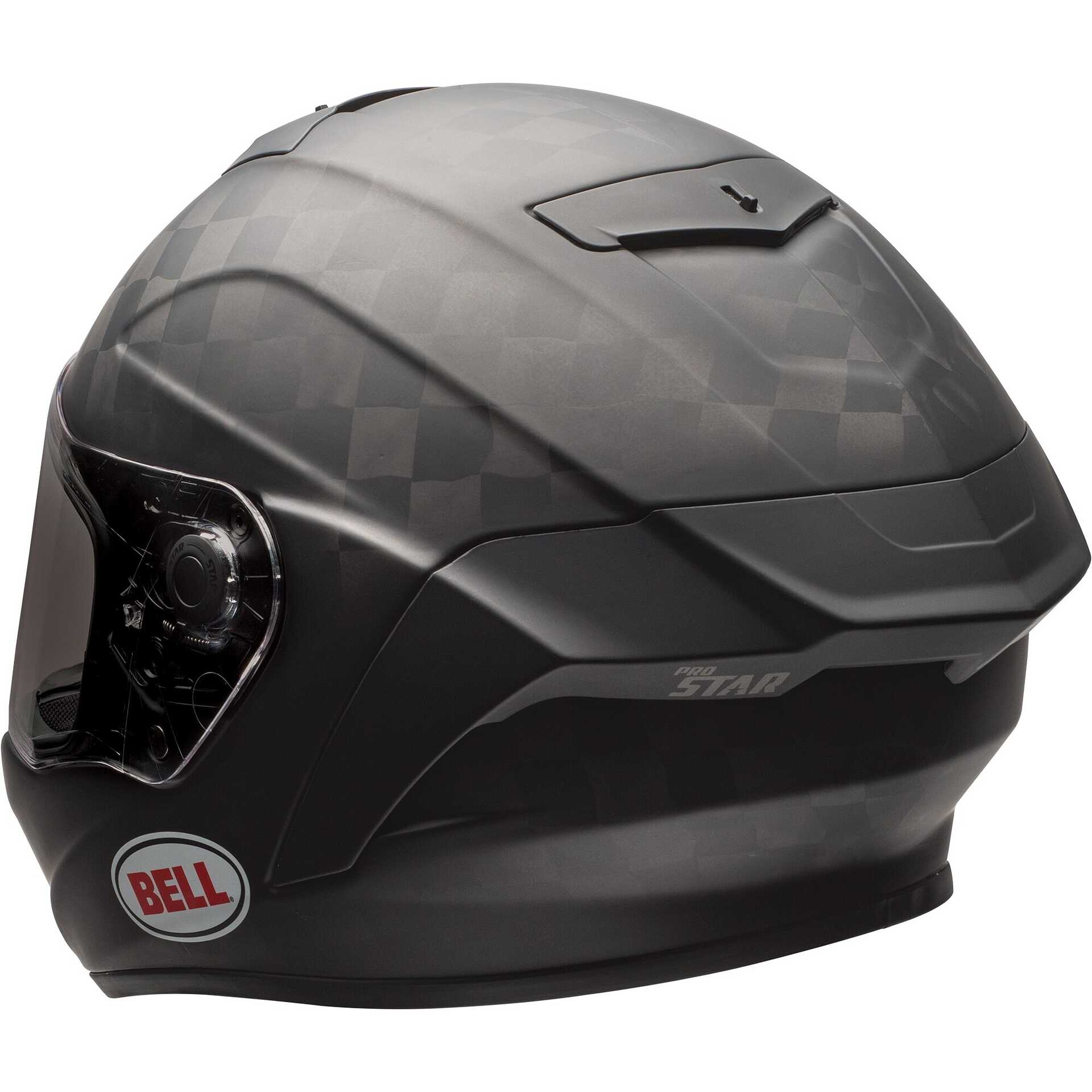 BELL PRO STAR FIM Full Face Motorcycle Helmet Matt Black For Sale ...