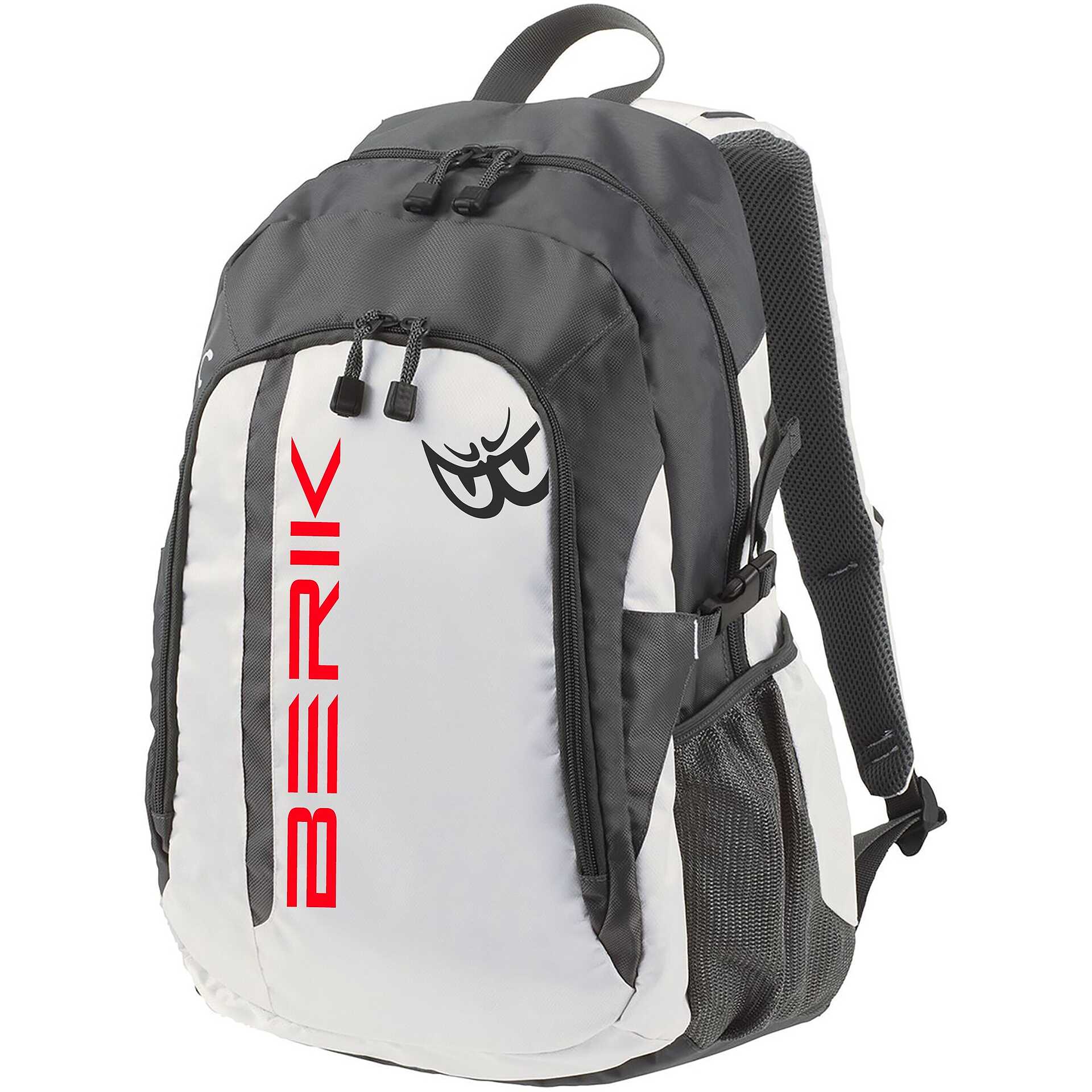 Berik 2.0 BP25 Technical Motorcycle Backpack Black White Red For Sale ...