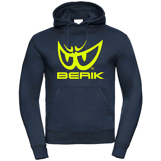 Berik 2.0 Kapuzenpulli FC12 mit ursprünglichem Acid-Logo in Marineblau ...