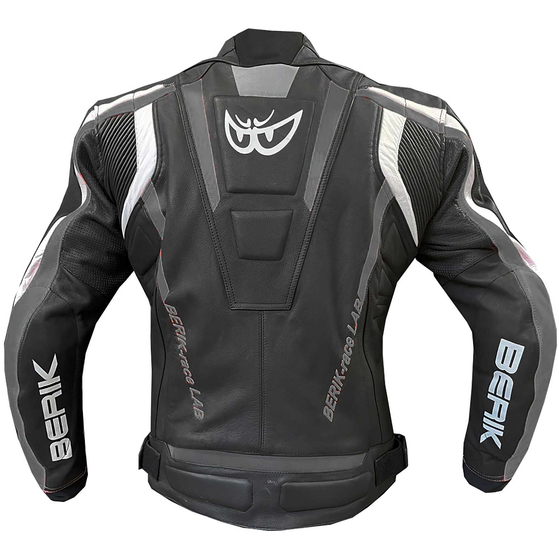 Berik 2.0 LJ 171320 Leder Motorradjacke schwarz grau Online-Verkauf - Outletmoto.eu
