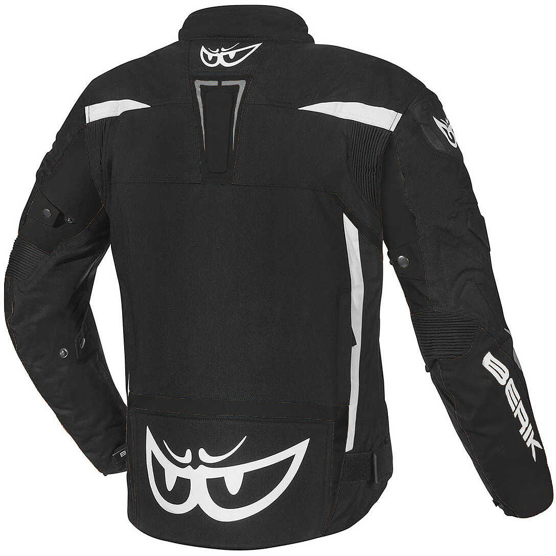 Berik 2.0 Technical Fabric Motorcycle Jacket NJ-173302 Black For Sale ...