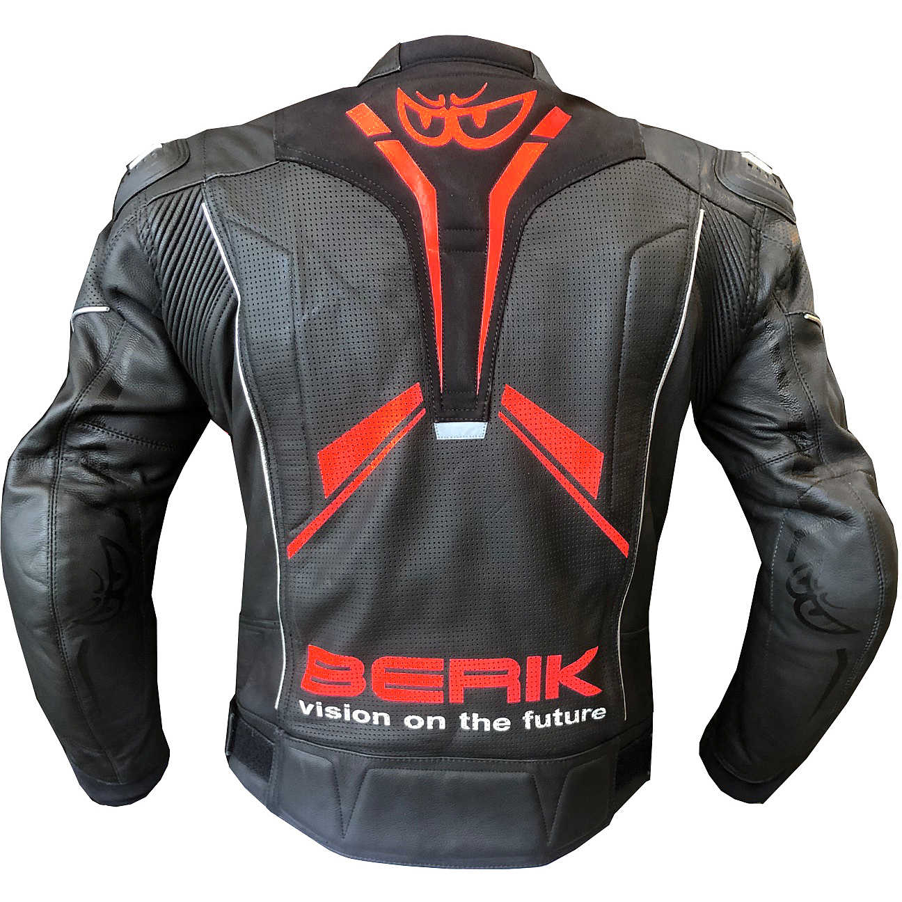Berik 2.0 Technical Motorcycle Jacket in Perforated Leather LJ 191317 ...