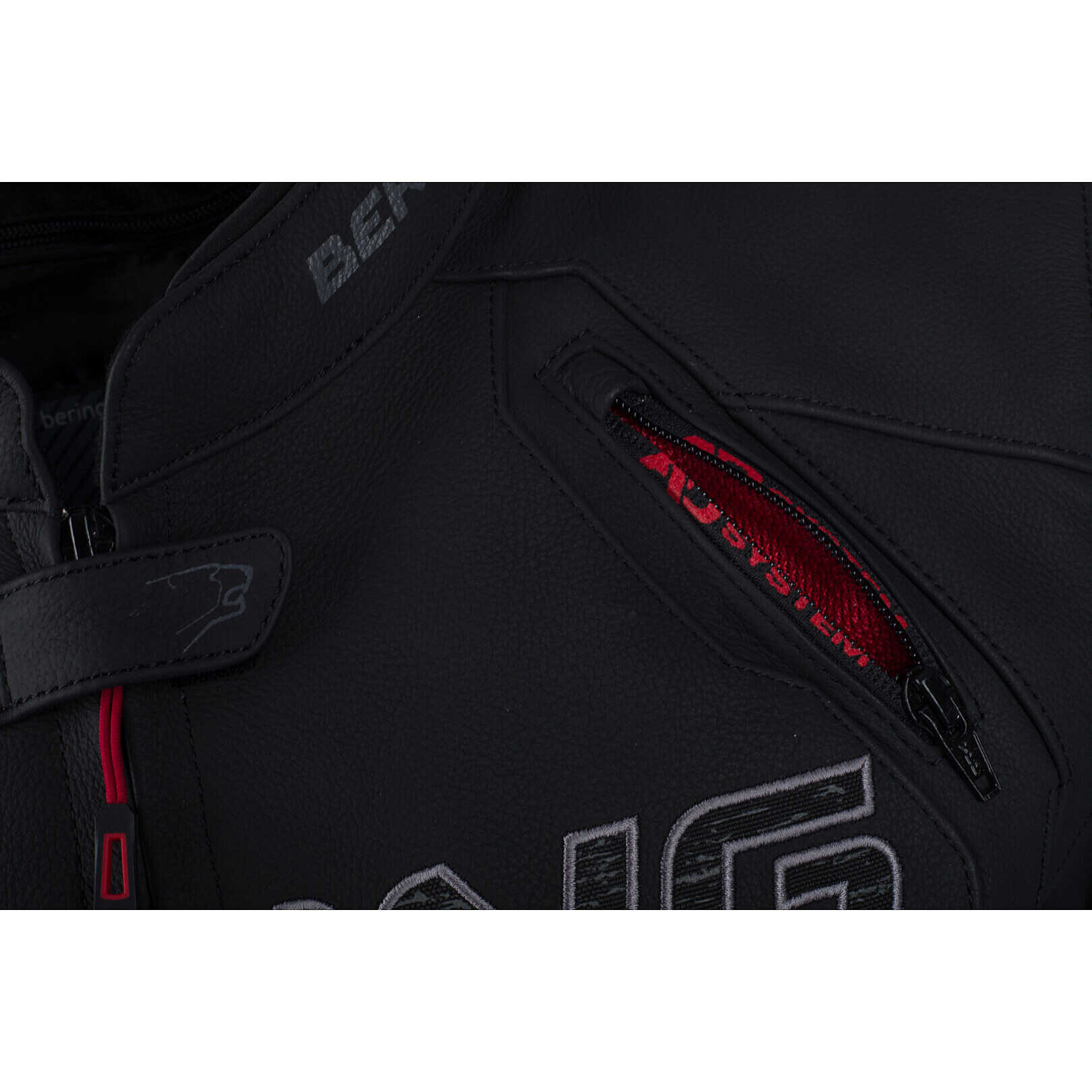 Bering ATOMIC Black Leather Motorcycle Jacket For Sale Online ...