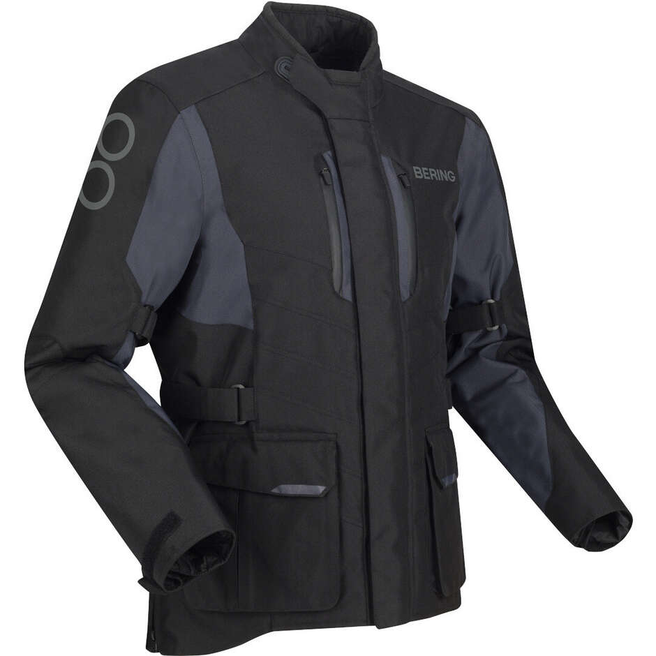 Bering SIBERIA Motorcycle Jacket Black Grey For Sale Online - Outletmoto.eu