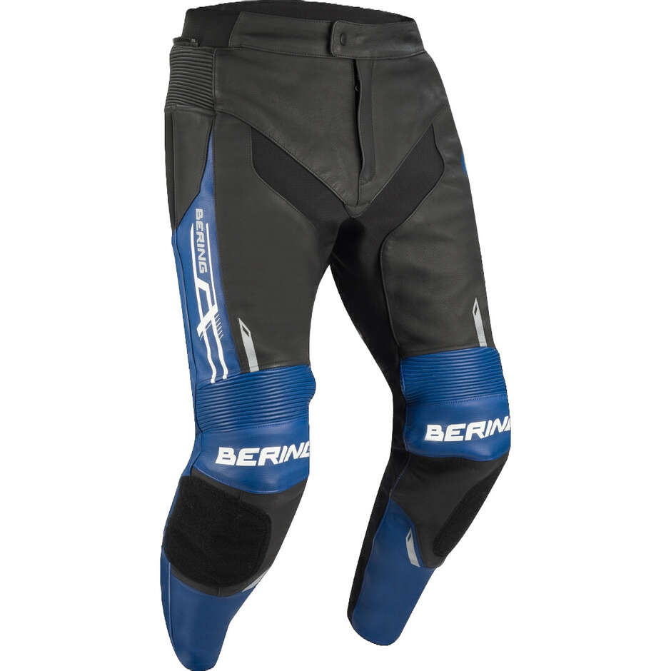 Bering SNAP Motorcycle Pants Black Blue For Sale Online - Outletmoto.eu