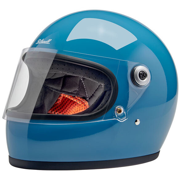 Biltwell Gringo S Dove Blue Full Face Motorcycle Helmet For Sale Online ...