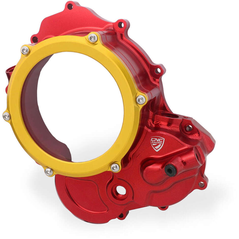 Carter transparent CA510 pour embrayage à huile Ducati BICOLOR CNC ...