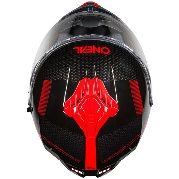 Casco Integrale O'NEAL CHALLENGER LOOP Nero Rosso Vendita Online ...