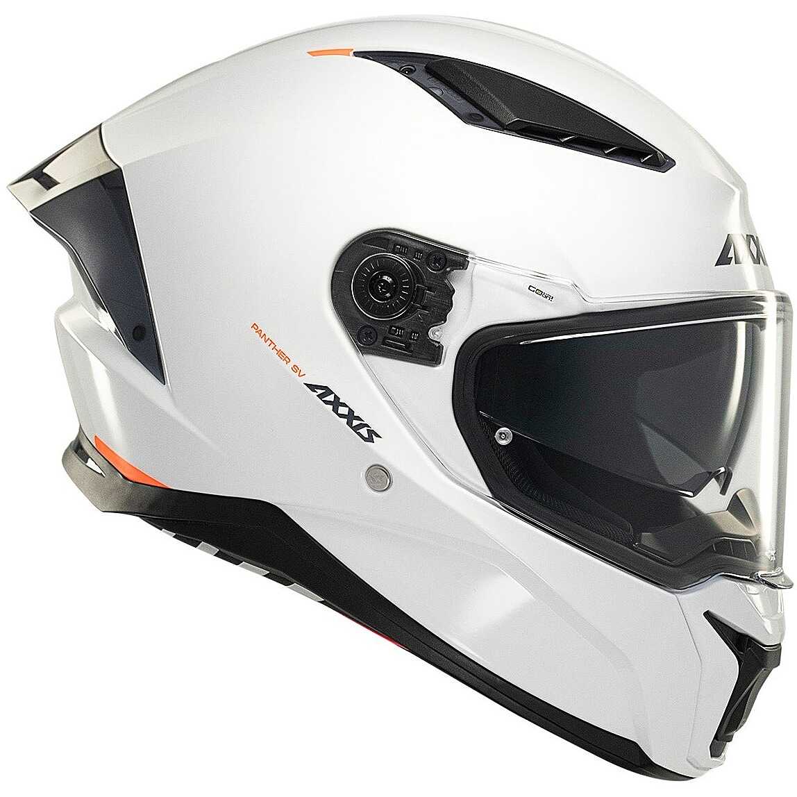 Casco Moto Axxis Integrale ff130sv Panther Sv Solid A0 Bianco Vente en Ligne - Outletmoto.eu