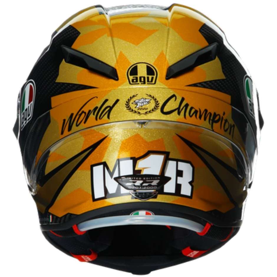 Casco Moto Integrale AGV PISTA GP RR Limited Edition MIR World Champion 2020 Vendita Online ...
