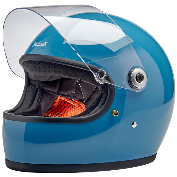 Casco Moto Integrale Biltwell Gringo S Dove Blu Vendita Online ...