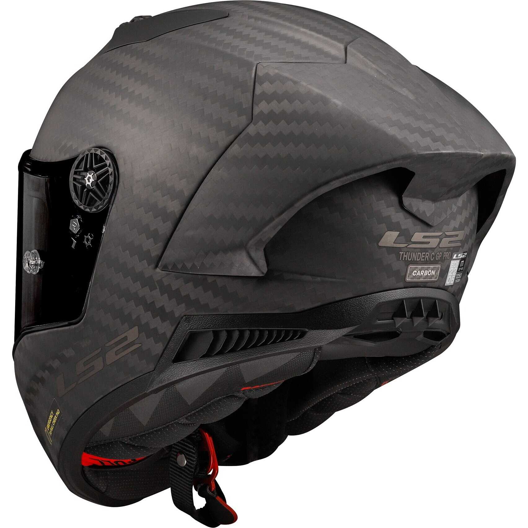 Casco Moto Integrale In Carbonio 9k Ls2 FF805 THUNDER C GP AERO ...