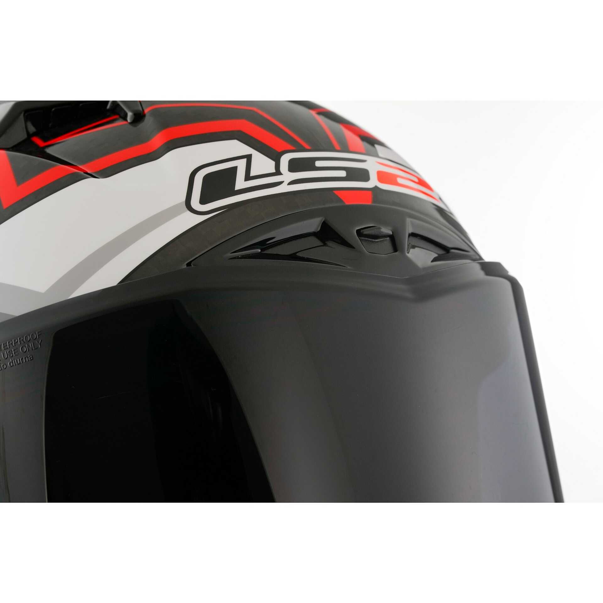 Casco Moto Integrale In Carbonio Ls2 FF805 THUNDER C GP FLASH Nero ...