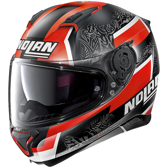 Casco Moto Integrale Nolan N87 GEMINI REPLICA N-Com 094 D. Petrucci ...