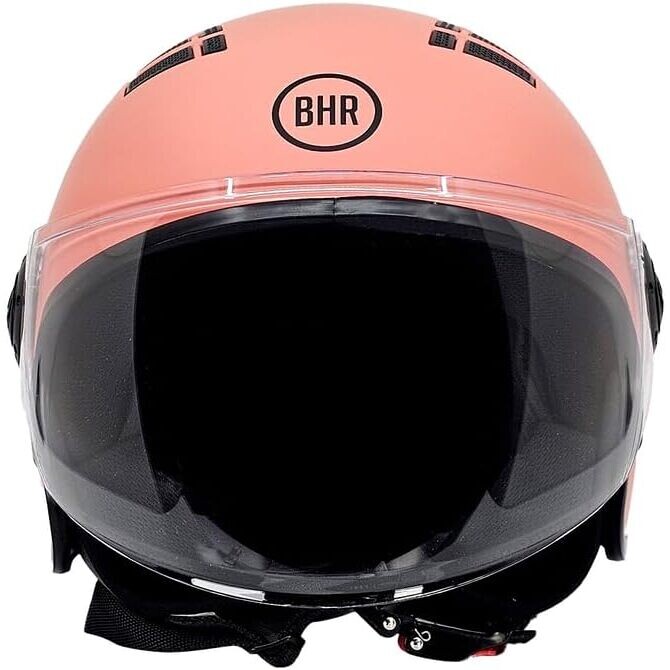 Casco Moto Jet Bhr 834 Flow Areato Corallo Opaco Vendita Online ...