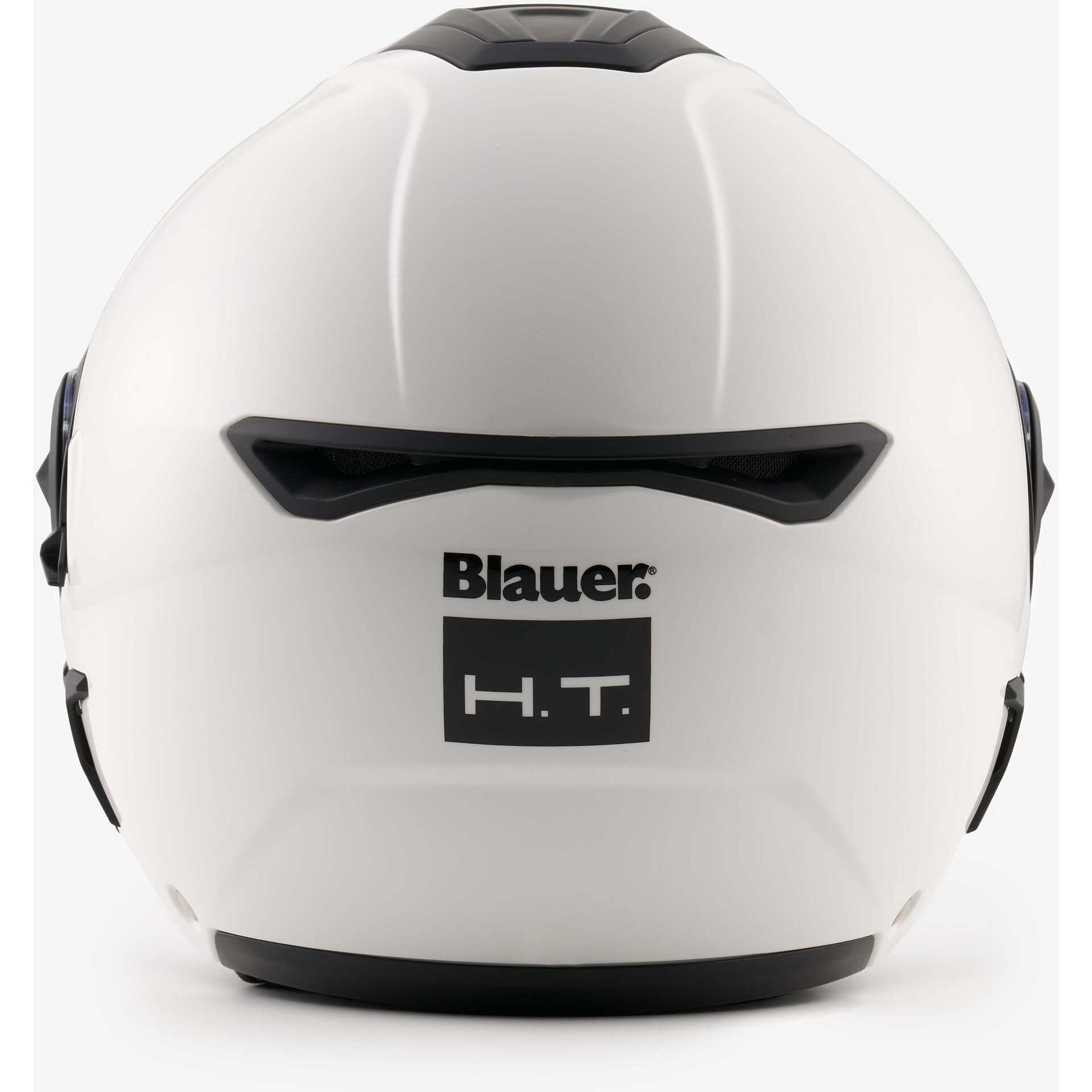 Casco Moto jet Blauer Doppia Visiera DJ-01 Mono Bianco Vendita Online ...