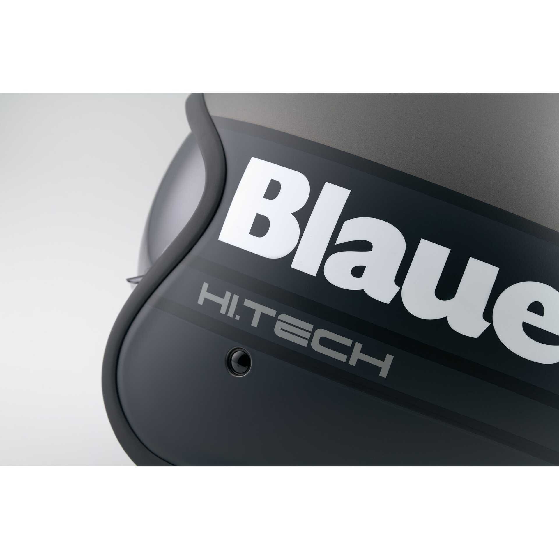 Casco Moto Jet Blauer Pilot 4.0 Titanio Grigio Opaco Vendita Online ...