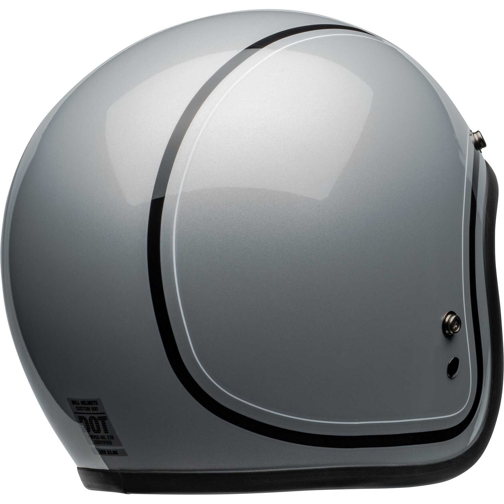 Casco Moto Jet Cafè Racer Bell CUSTOM 500 CHIEF Grigio Vendita Online - Outletmoto.eu