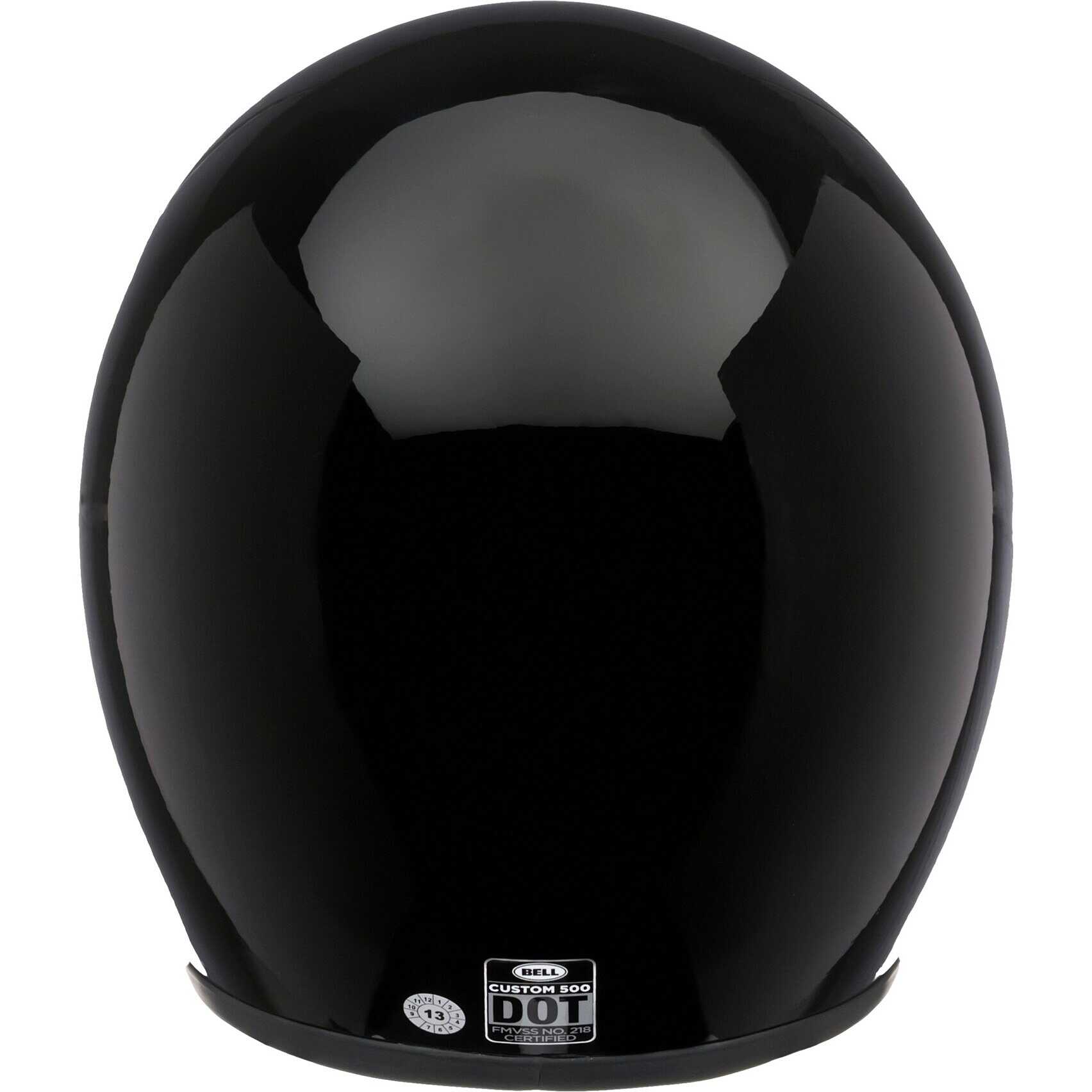 Casco Moto Jet Cafè Racer Bell CUSTOM 500 Nero Lucido Vendita Online - Outletmoto.eu