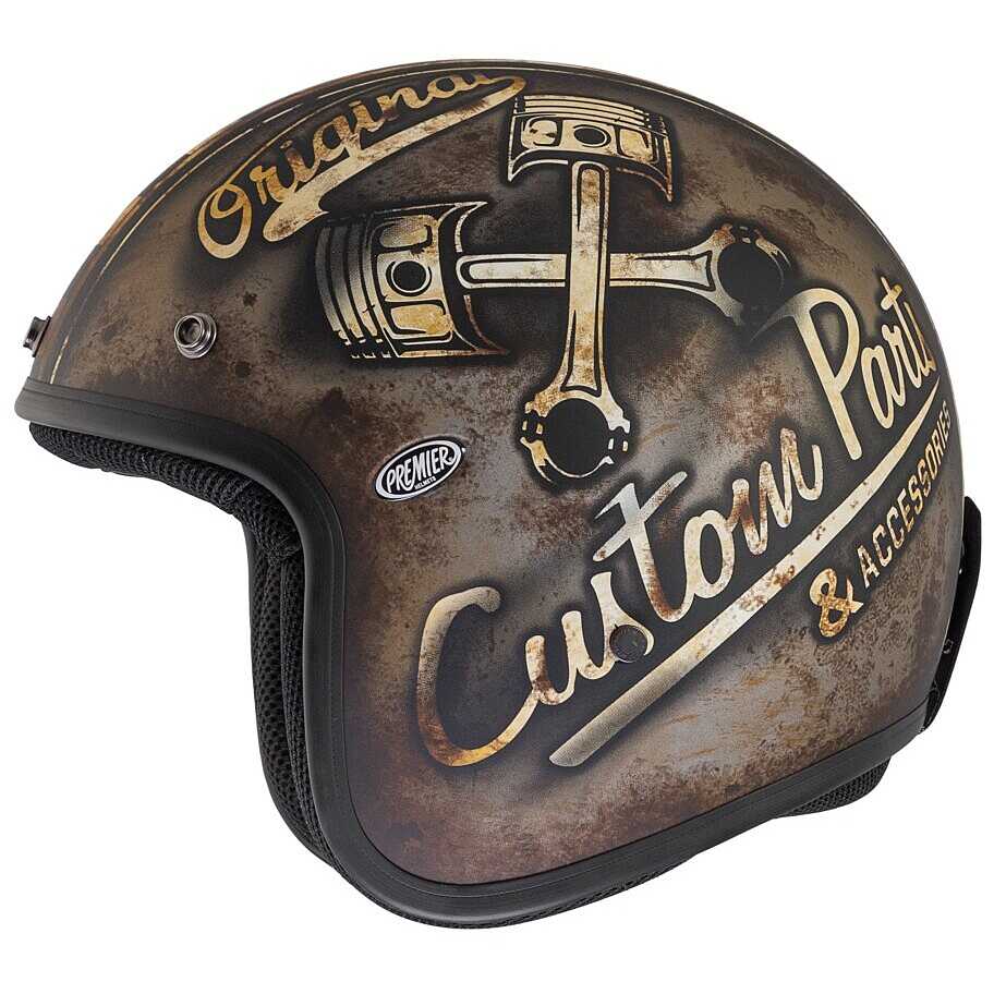 Casco Moto Jet Custom Premier CLASSIC OP9BM Vendita Online - Outletmoto.eu