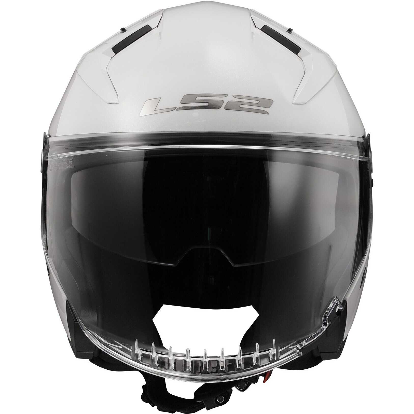 Casco Moto Jet Ls2 OF603 INFINITY 2 Solid Bianco Vendita Online ...