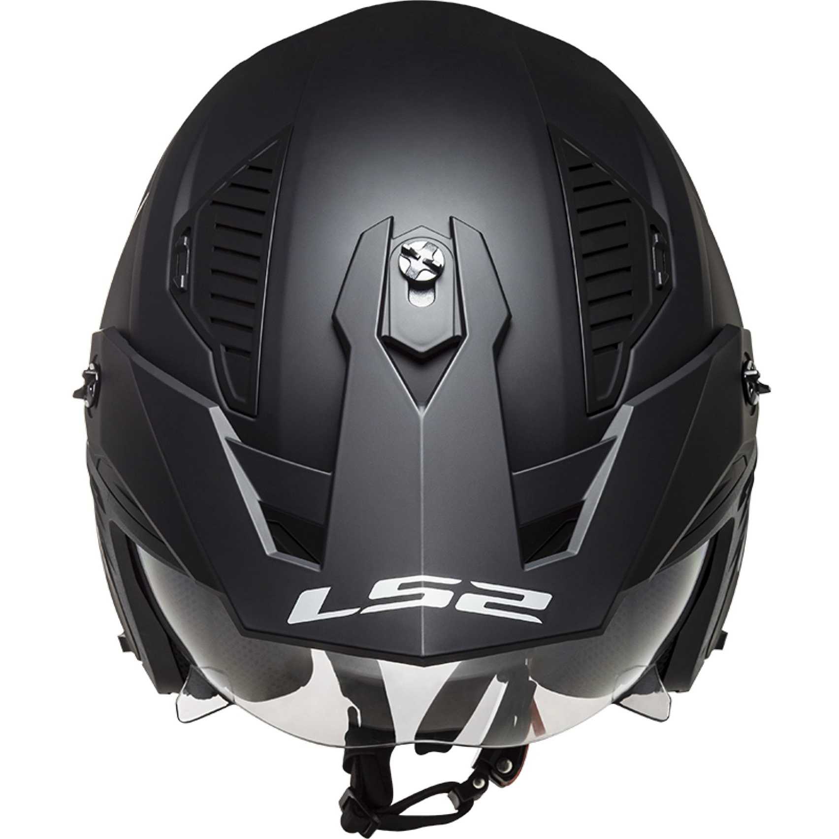 Casco Moto Jet Ls2 OF606 DRIFTER SOLID Nero Opaco Vendita Online - Outletmoto.eu