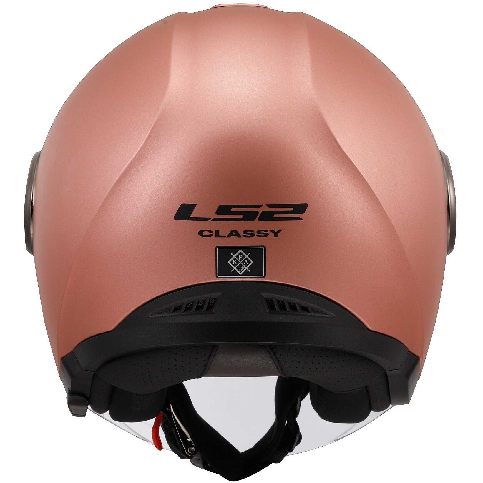 Casco Moto Jet Ls2 OF620 CLASSY SOLID Rosa Opaco Vendita Online - Outletmoto.eu