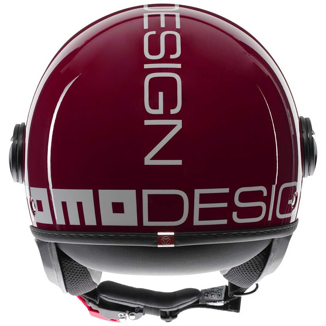 Casco Moto Jet Momo Design FGTR CLASSIC Candy Porpora Bianco Vendita ...