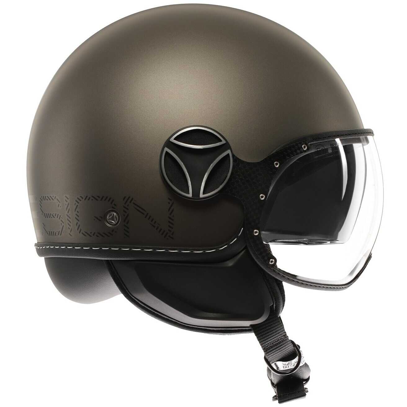 Casco Moto Jet Momo Design FGTR EVO Hip Bronzo Stone Vendita Online ...