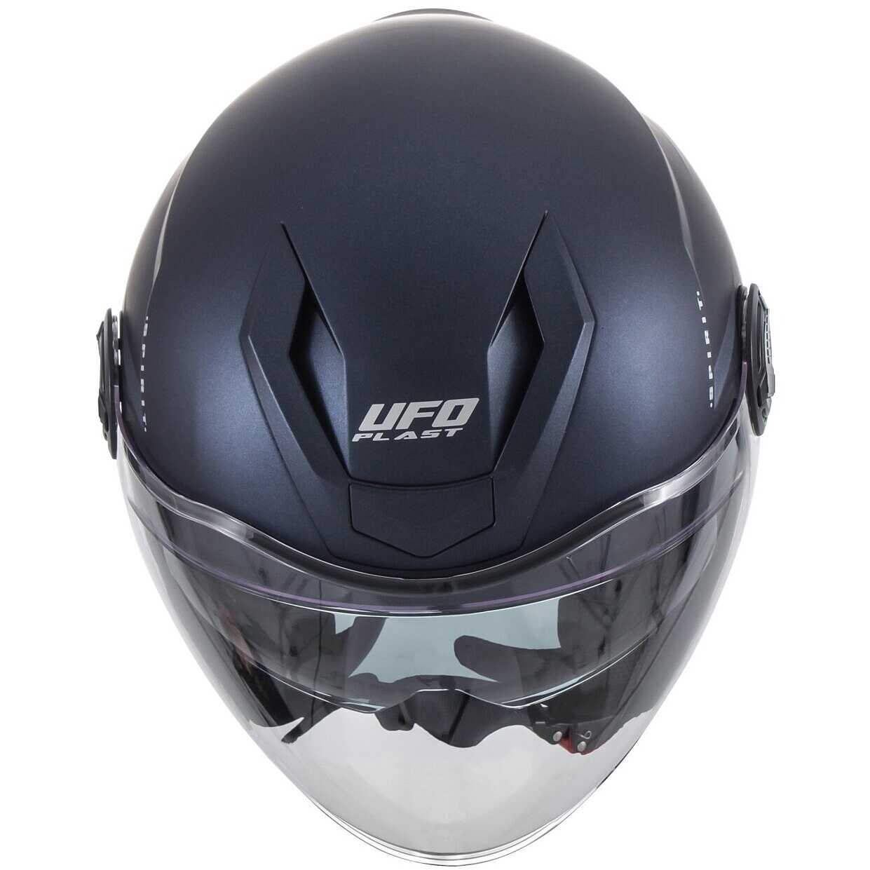 Casco Moto Jet Urban Ufo SPIRIT Blu Vendita Online - Outletmoto.eu