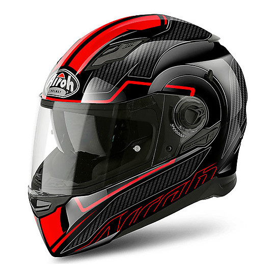 Casque de moto intégral Airoh Movement S Faster Glossy Red Vente en ...