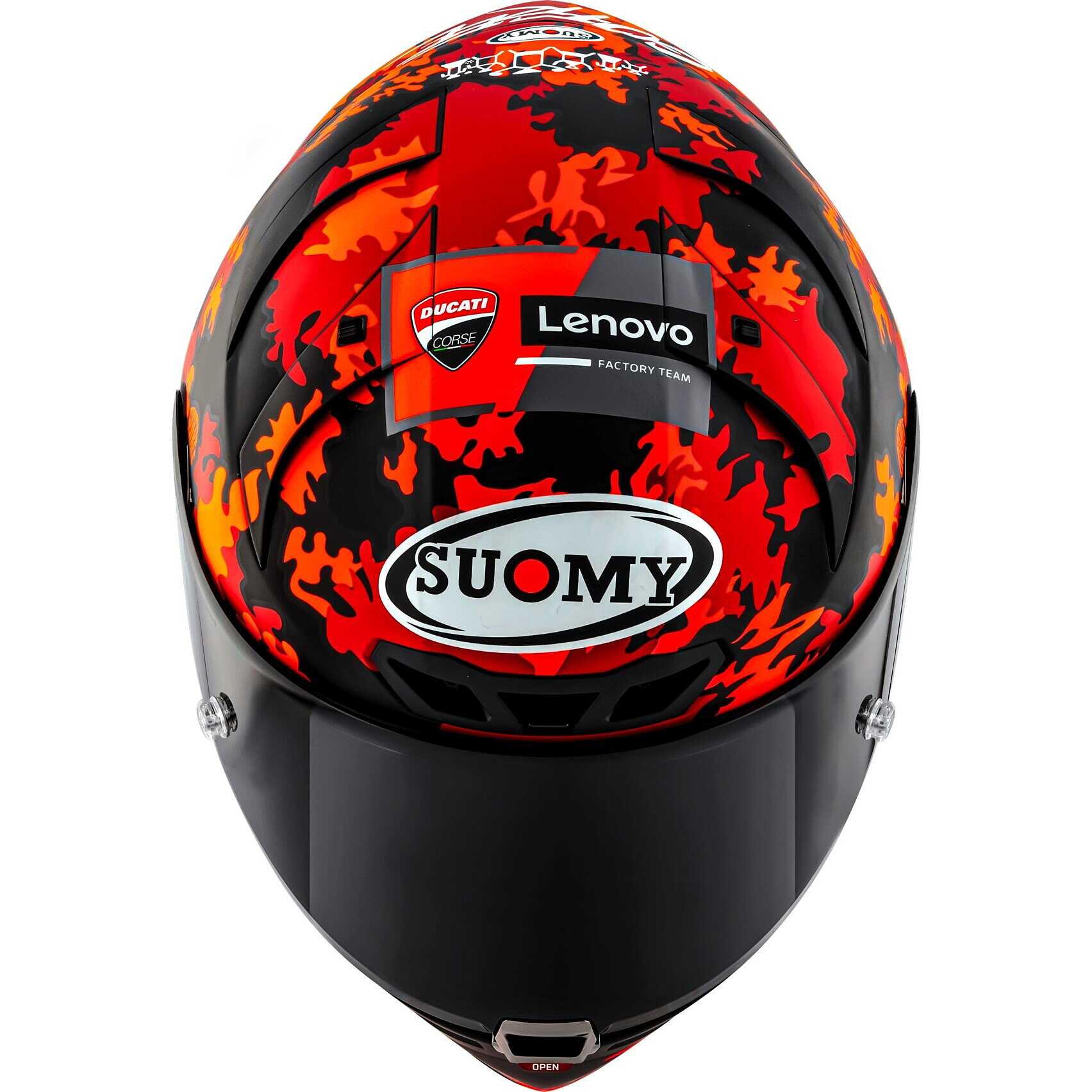 Casque de moto intégral de course Suomy S1-XR GP BAGNAIA REPL.2025 mat ...