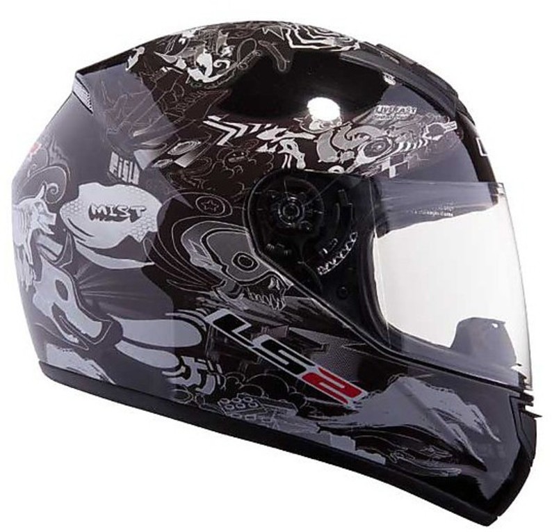 Casque de moto intégral Ls2 FF351 Comic Black Vente en Ligne ...