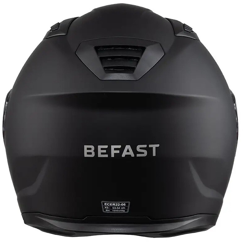 Casque de moto modulable Befast AGENT P/J noir mat Vente en Ligne ...