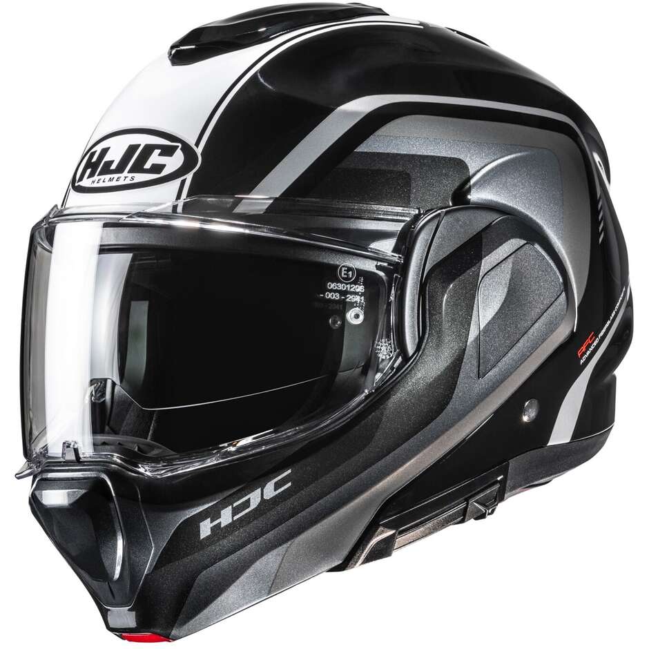 Casque de moto modulaire HJC F100 REFF MC21 Vente en Ligne - Outletmoto.eu