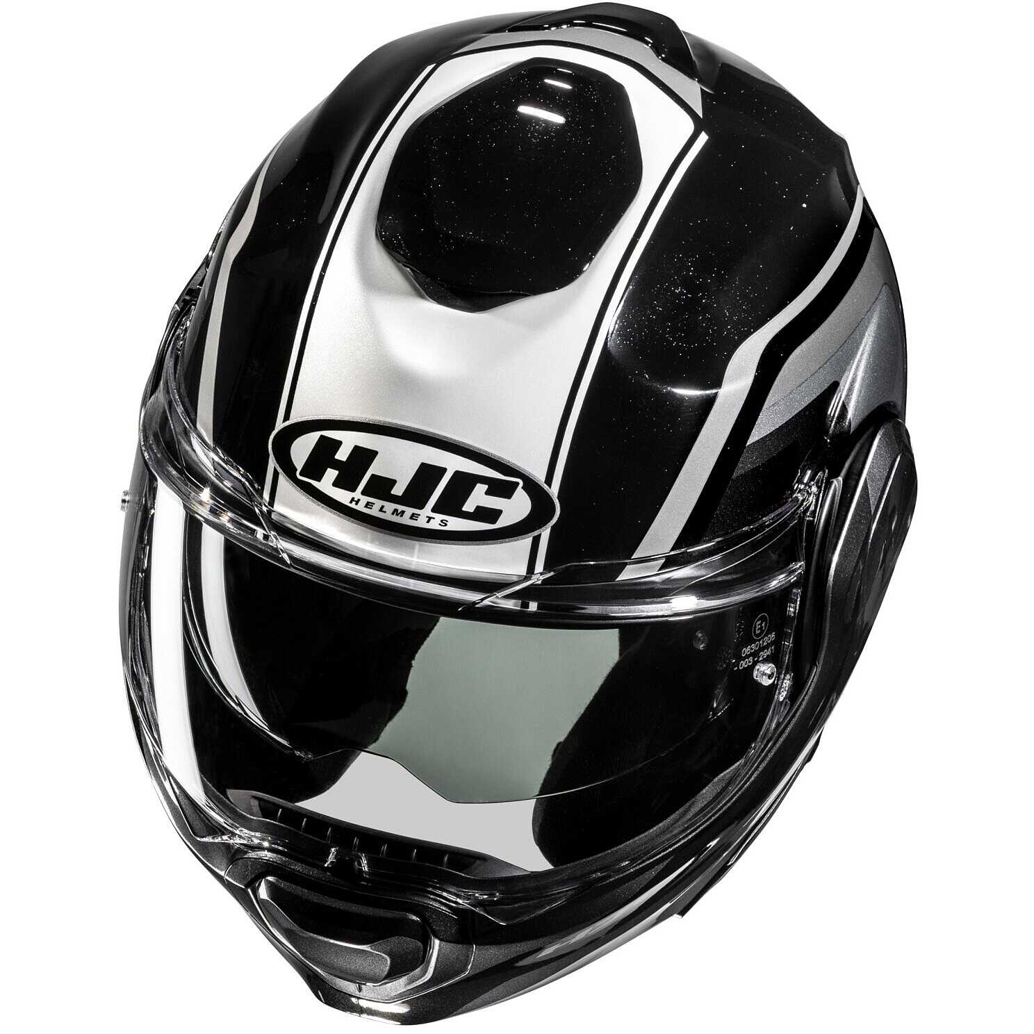 Casque de moto modulaire HJC F100 REFF MC21 Vente en Ligne - Outletmoto.eu
