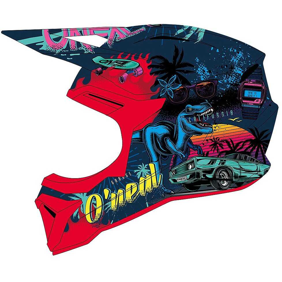 Casque de moto Oneal 1SRS Youth Rex Multi Cross Enduro Vente en Ligne - Outletmoto.eu