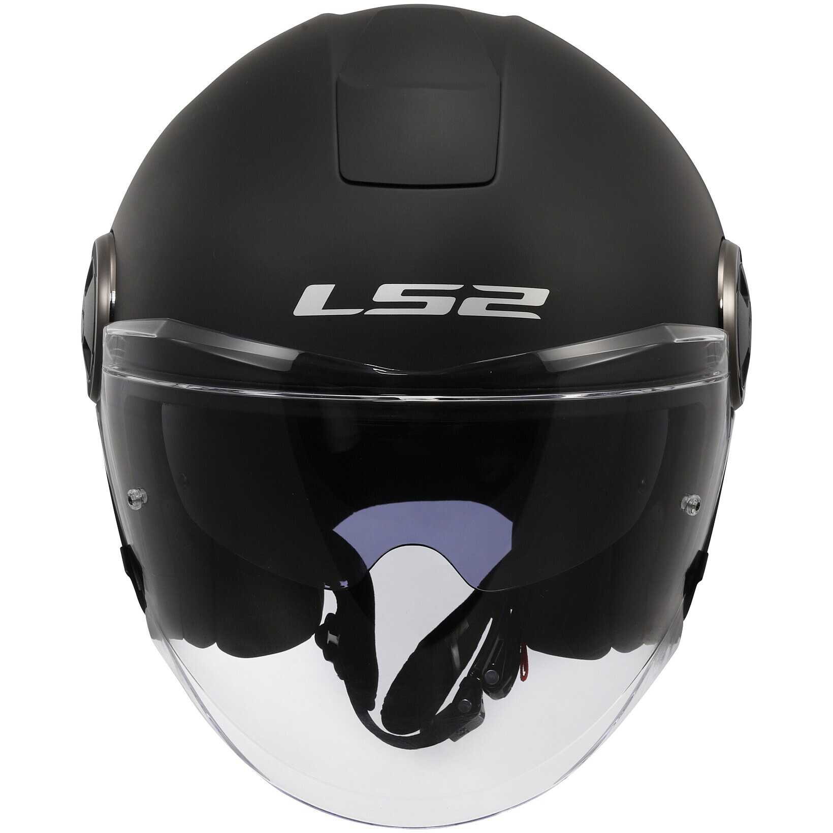 Casque Jet Moto Jet Ls2 OF620 CLASSY SOLID Noir Mat Vente en Ligne ...