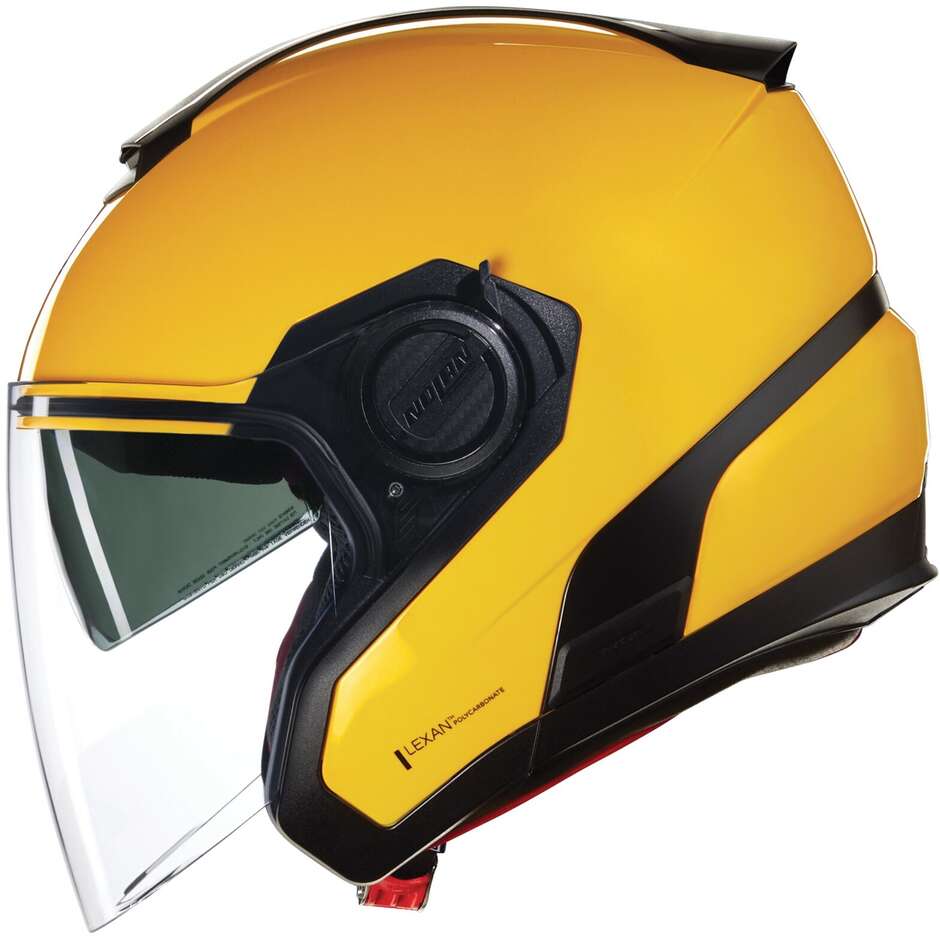 Casque Jet Moto Jet Nolan N40-5 06 CLASSIC 306 Jaune Brillant Vente en ...