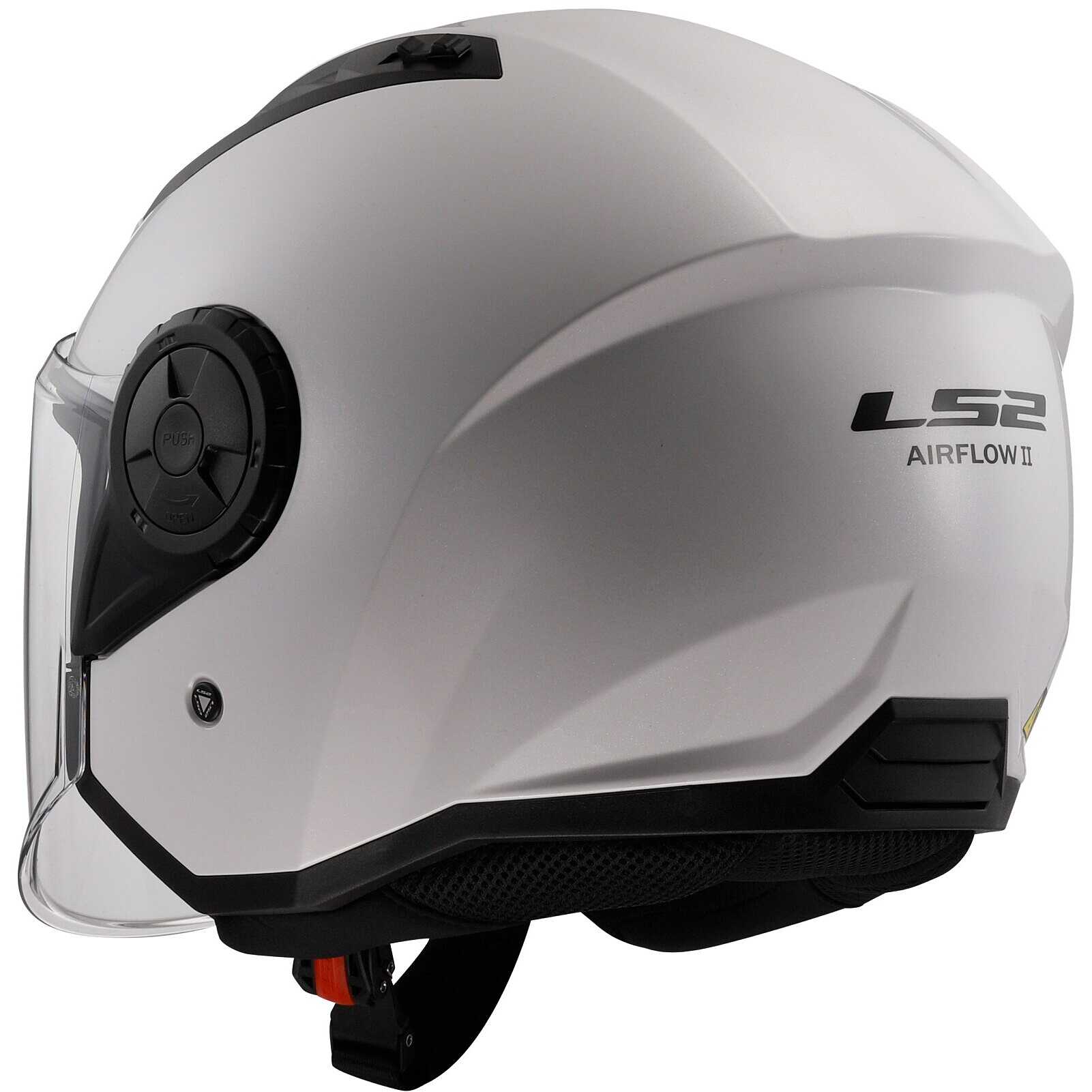 Casque Jet Moto Ls2 OF616 AIRFLOW 2 SOLID Blanc Vente en Ligne ...