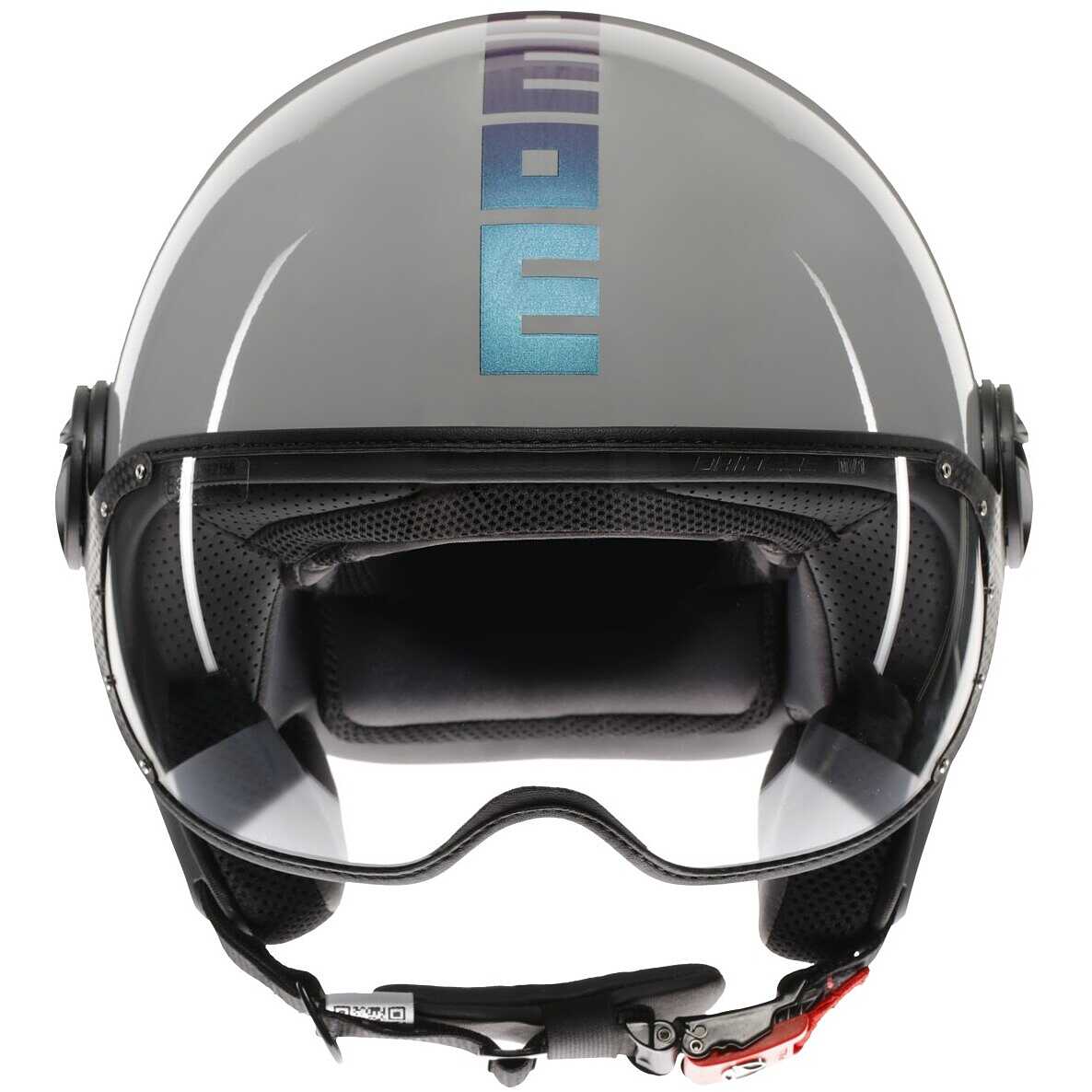 Casque Jet Moto Momo Design FGTR CLASSIC Mono Flip Bleu Fuchsia Vente ...