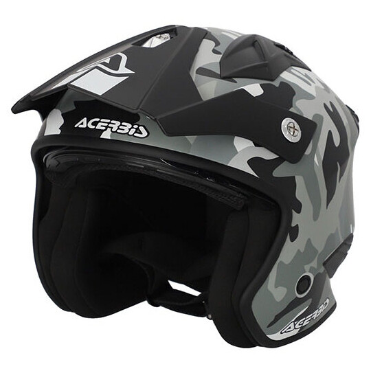 Casque Moto Acerbis Aria 2206 Jet Marron Camo Vente en Ligne ...