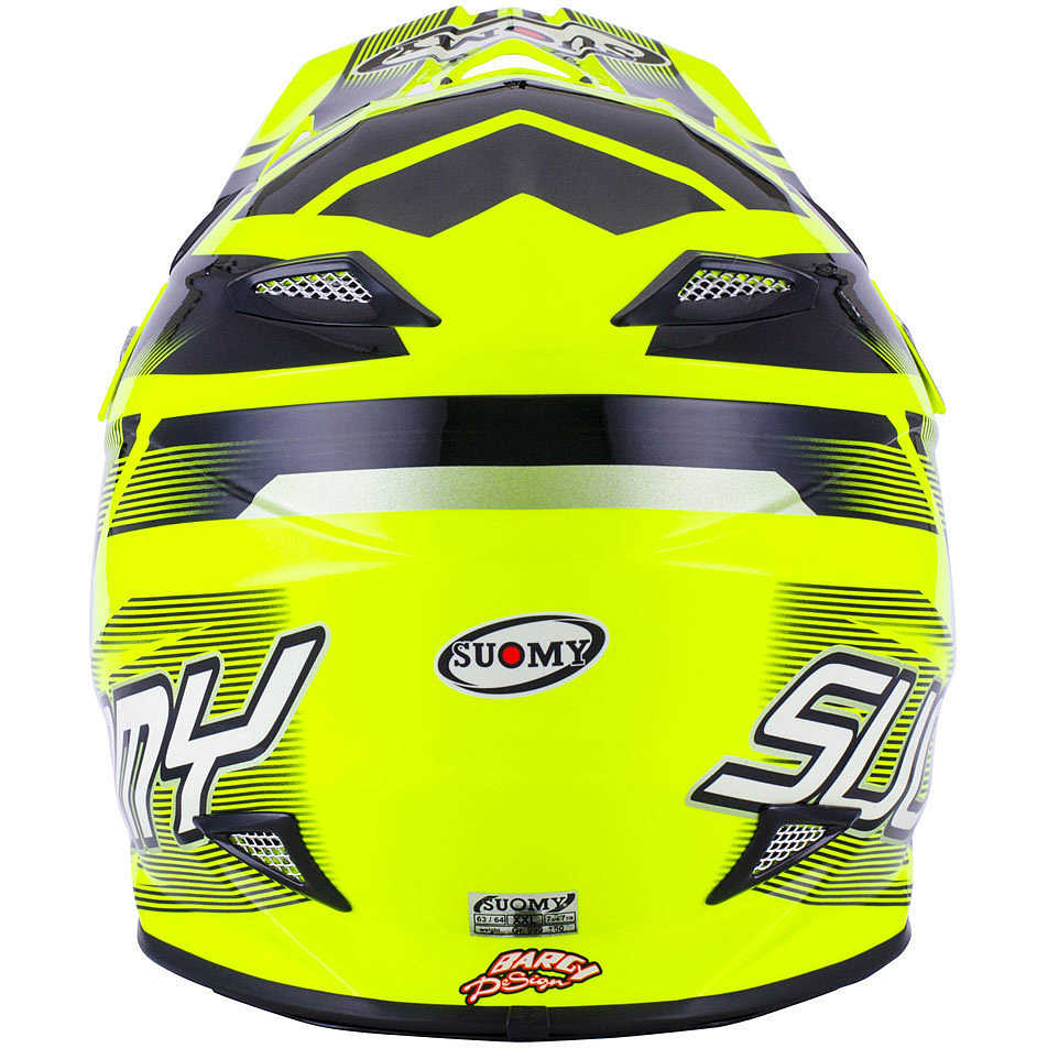 Casque Moto Cross Enduro Suomy MR JUMP SPECIAL Jaune Fluo noir Vente en ...